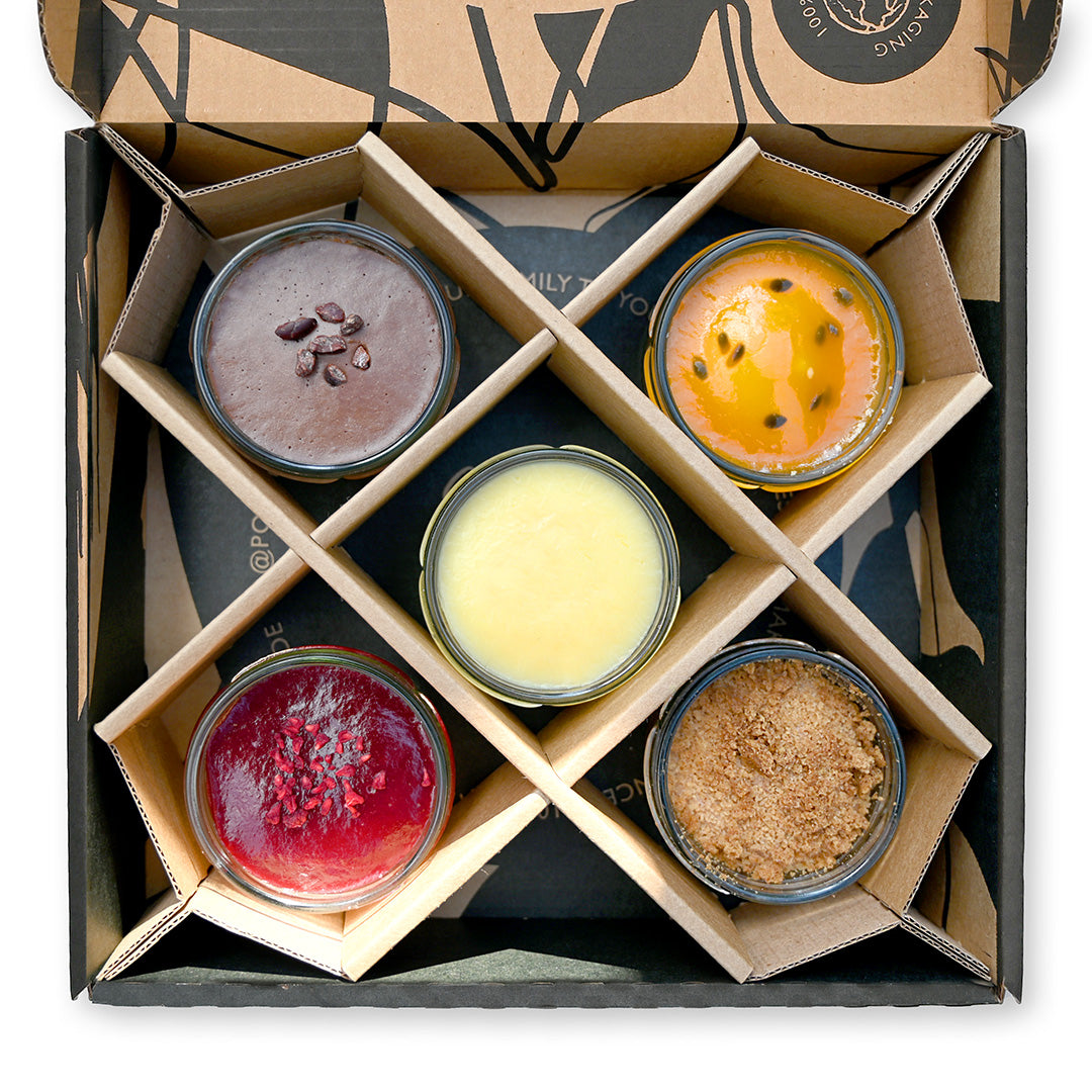 Luxury Cheesecake Selection Box of 5 | Plant-Based Gluten-Free ...